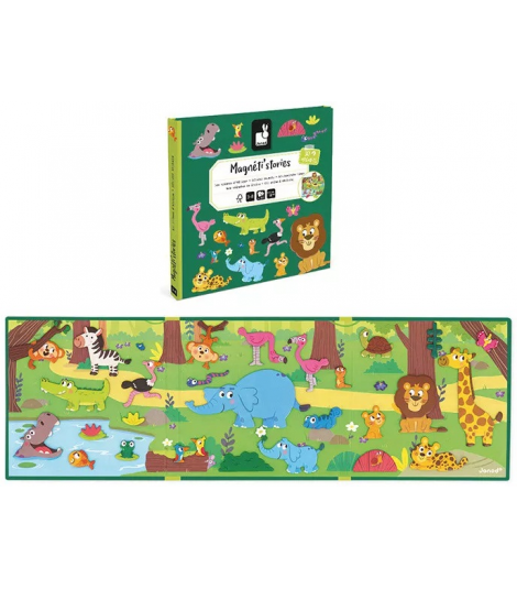 Jeu d'éveil Magnéti'Stories Les animaux d'Afrique - 3a+