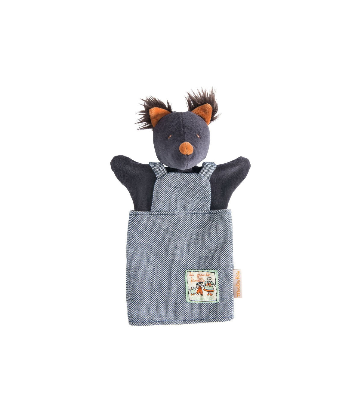 Marionnettes La grande famille - Barnabé l'âne gris