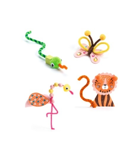 Boite à créer Animaux de la jungle - 3a+